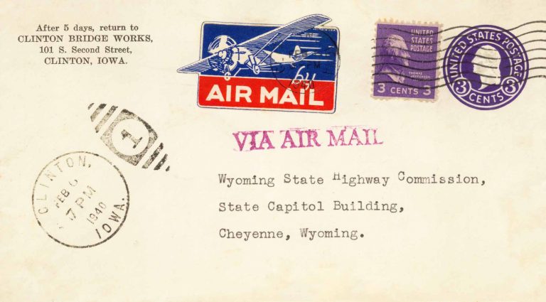 Airmail Labels – Postal Label Study Group